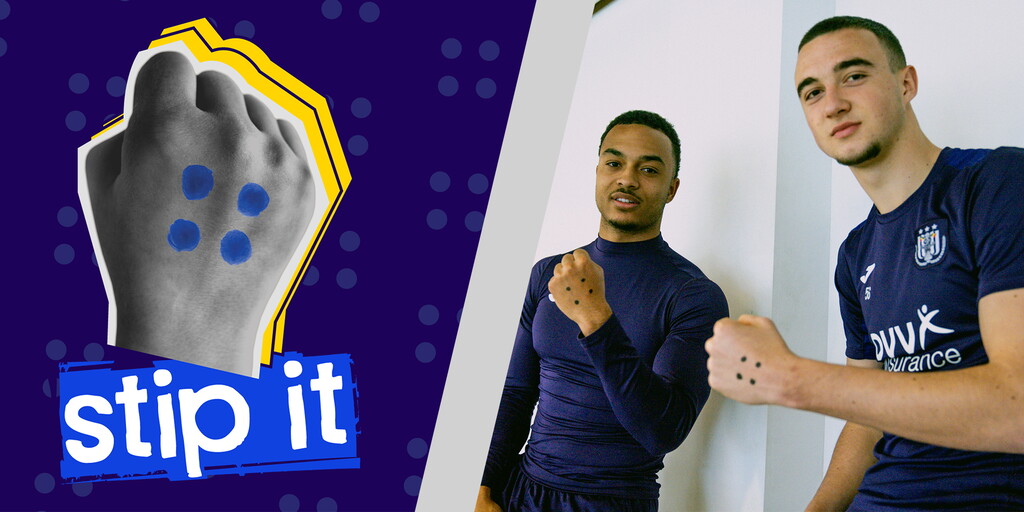 STIP IT: een aftrap tegen pesten | RSC Anderlecht